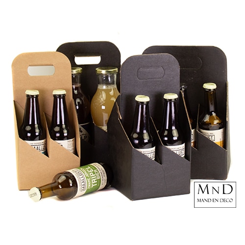 Karton verpakking bij Mand en Deco